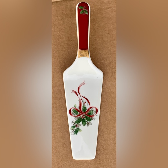 Mikasa | Dining | Mikasa Palatial Gold Ceramic Pie Cake Server Spatula ...